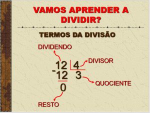 MATEMÁTICA – VAMOS APRENDER A DIVIDIR? – Conexão Escola SME