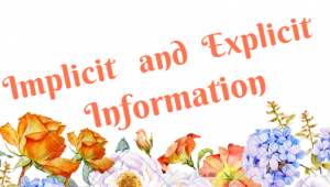 Língua Inglesa – Implicit and Explicit Information – Conexão Escola SME