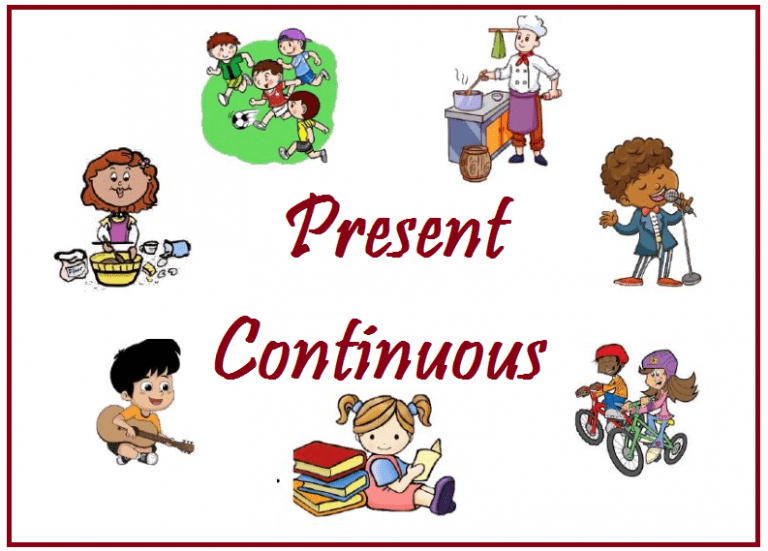 Língua Inglesa: Present Continuous – Conexão Escola SME