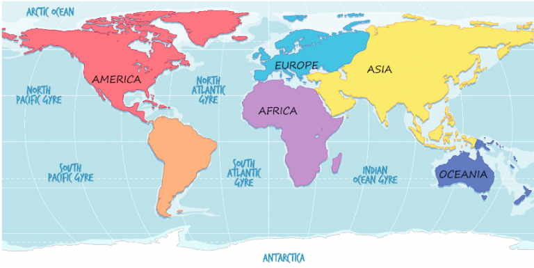Língua Inglesa – Countries and continents (Países e continentes ...