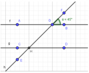 Matemática – Ângulos formados por retas paralelas cortadas por uma ...
