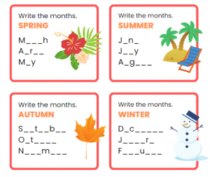 Língua Inglesa: Months and Days – Conexão Escola SME