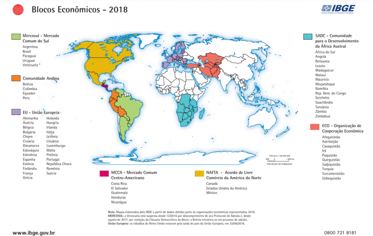 Geografia — Os blocos econômicos – Conexão Escola SME