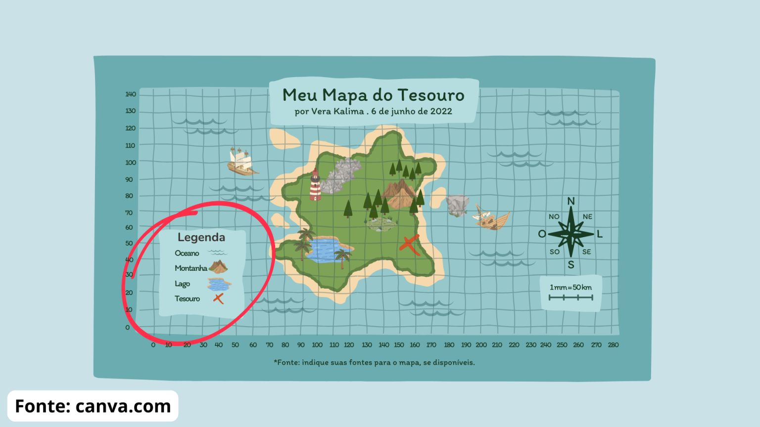 Geografia – A legenda do mapa – Conexão Escola SME