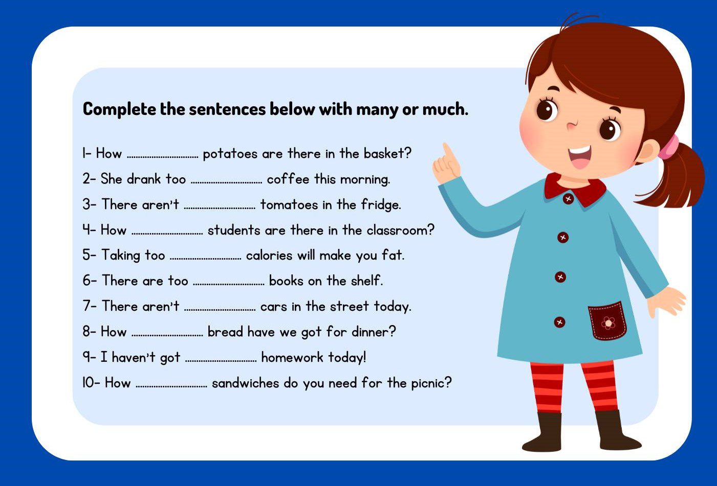 Língua Inglesa – How many X How much – Conexão Escola SME