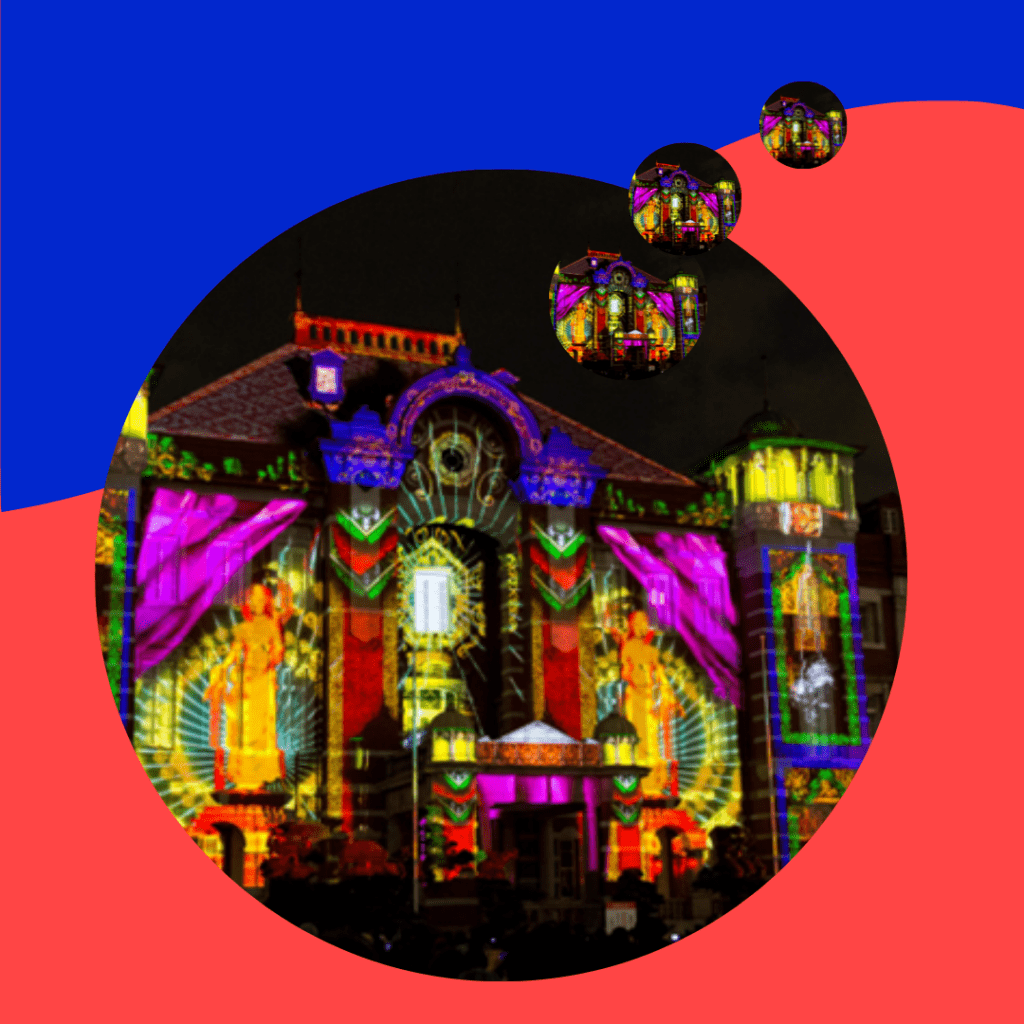 Arte/Artes Visuais – Vídeo Mapping – Conexão Escola SME