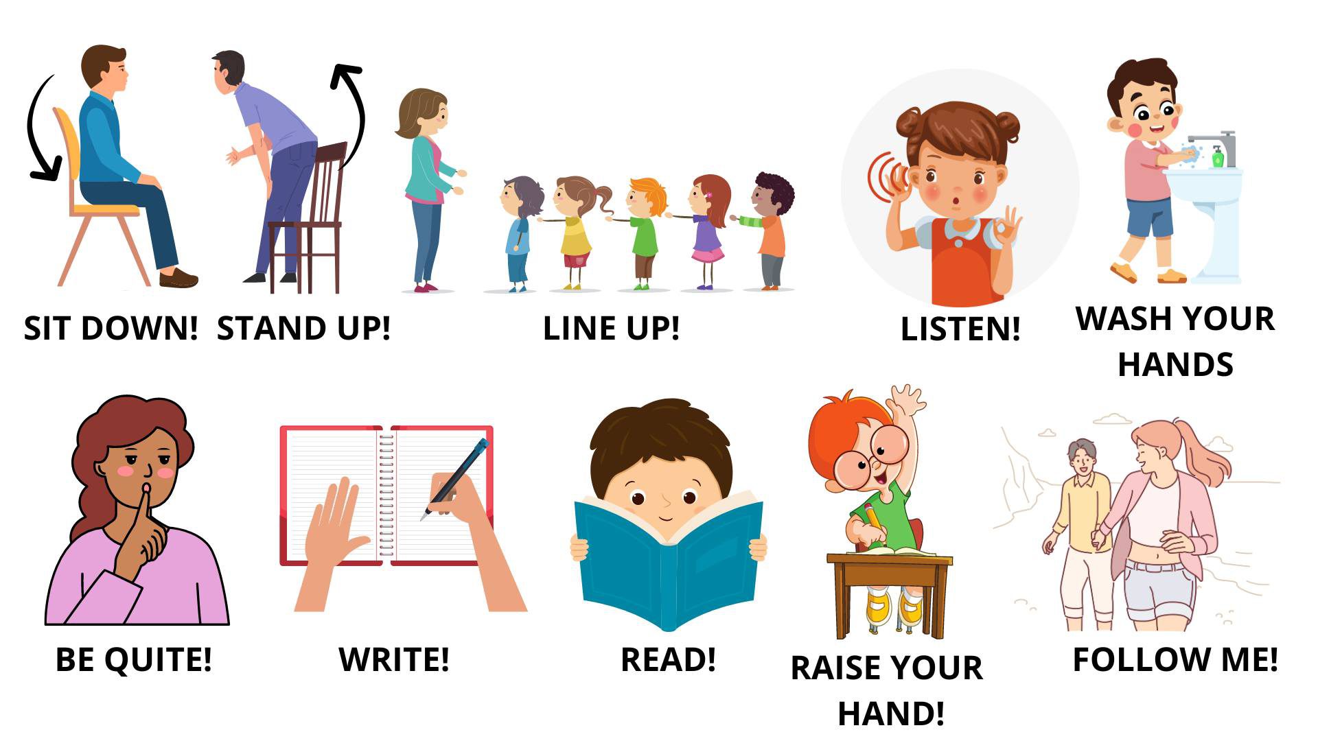 Língua Inglesa – Simple daily commands – Conexão Escola SME