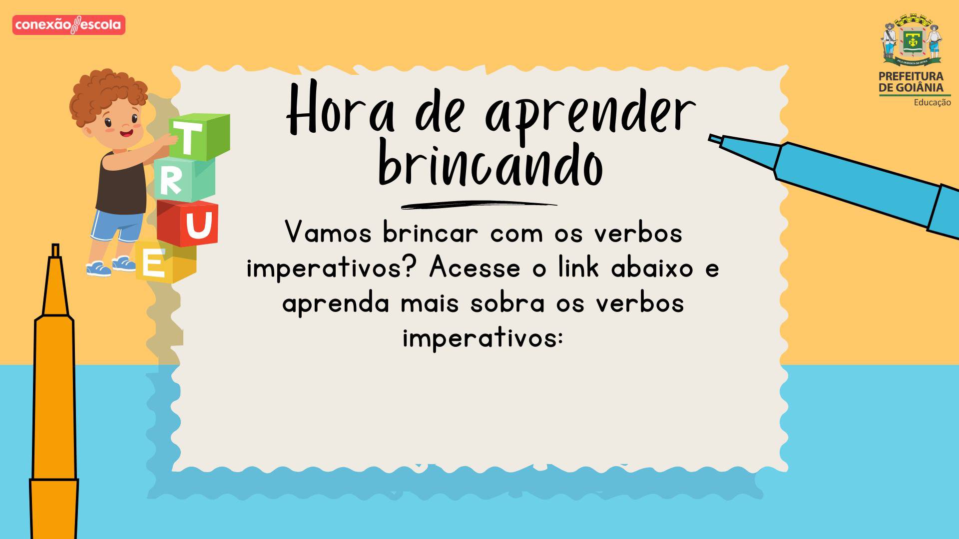 Língua Portuguesa – Verbos imperativos em textos injuntivos – Conexão ...