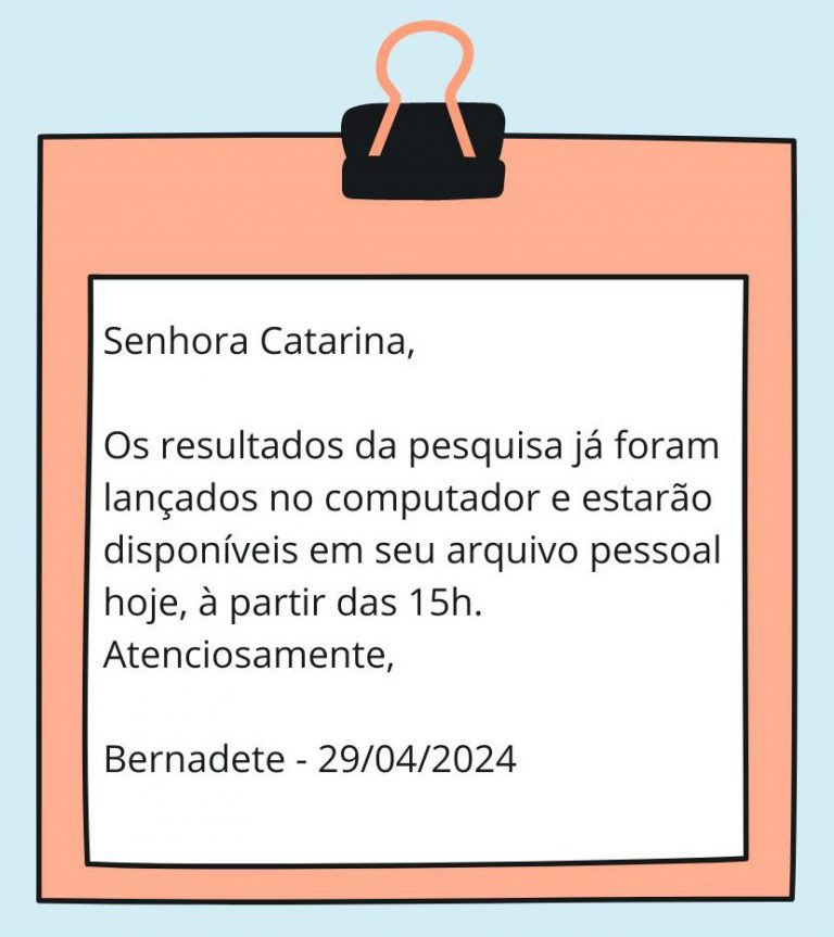 Língua Portuguesa – Recado – Conexão Escola SME