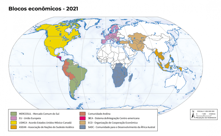 Geografia – Blocos econômicos – Conexão Escola SME