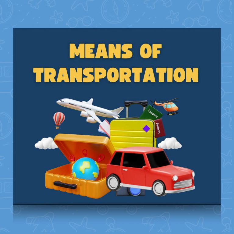 Língua Inglesa – Means of transportation – Conexão Escola SME