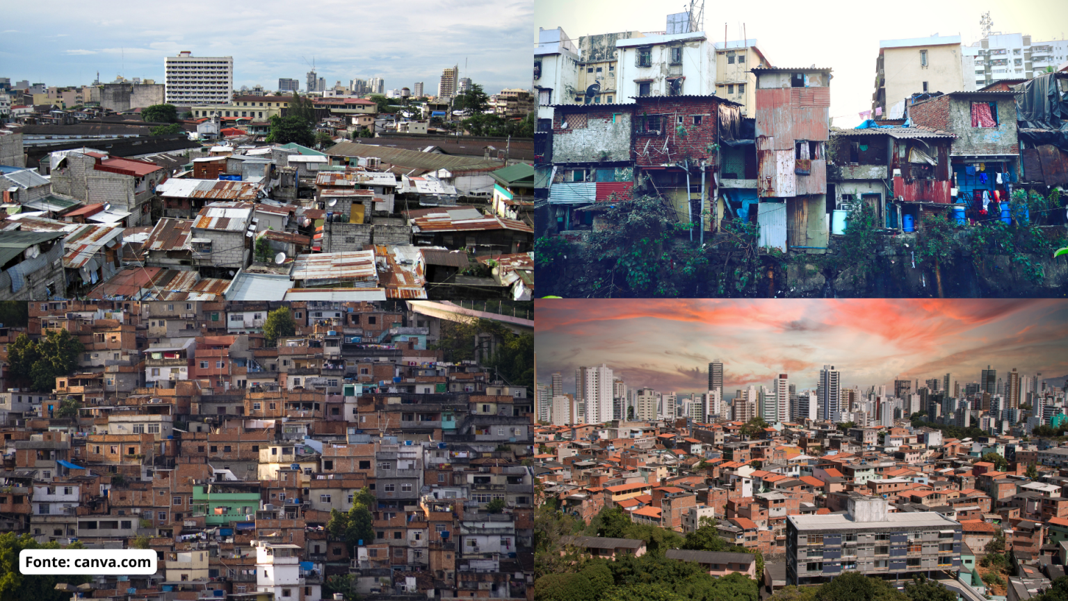 Geografia – Os principais problemas urbanos nas cidades latino ...