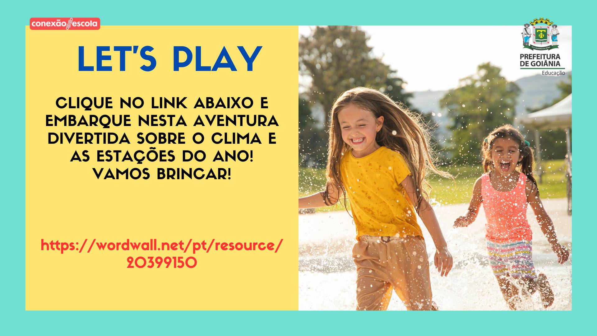 Língua Inglesa – Weather and seasons – Conexão Escola SME