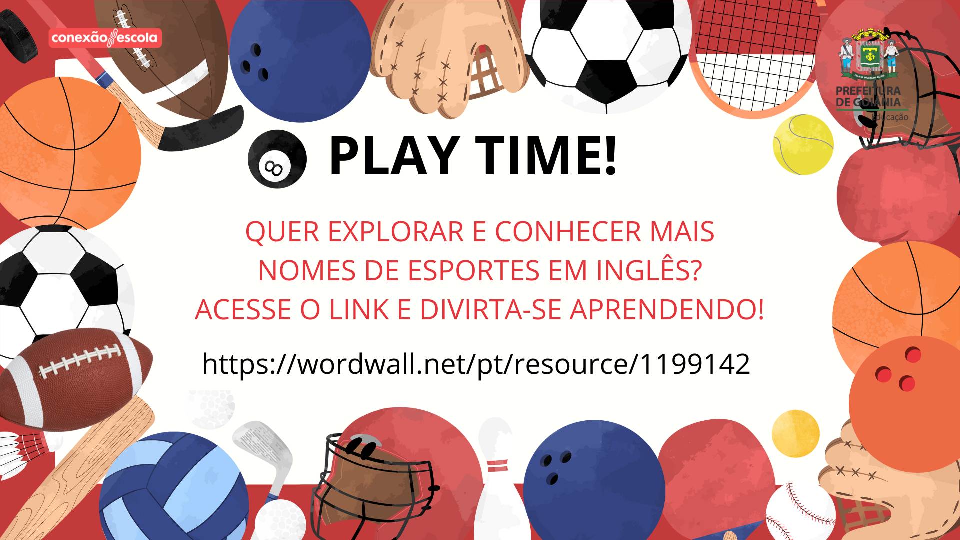 Língua Inglesa – Sports vocabulary – Conexão Escola SME