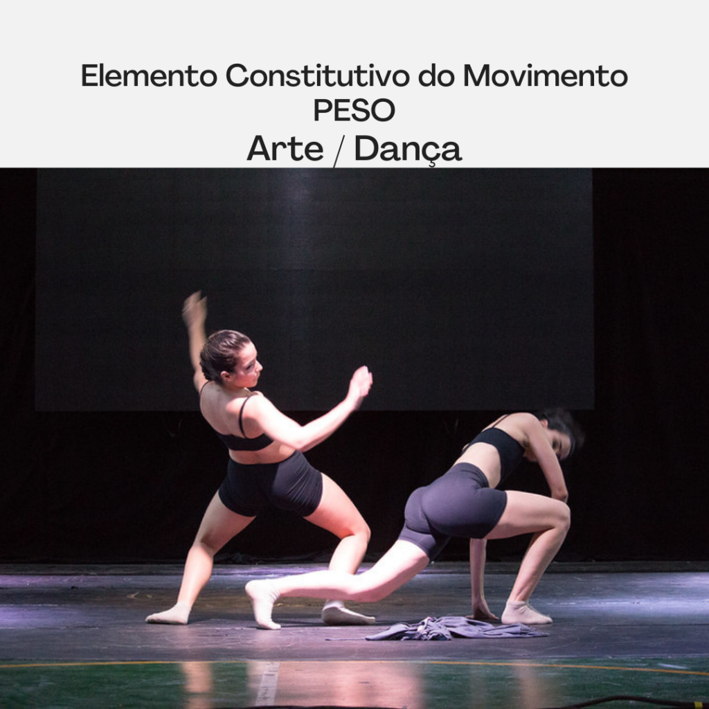 Arte/Dança – Elemento Constitutivo do Movimento – PESO – Conexão Escola SME