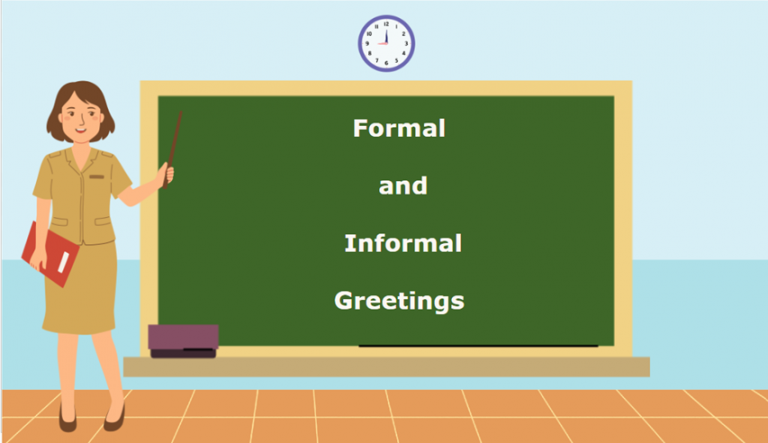 Língua Inglesa: Formal and Informal Greetings – Conexão Escola SME